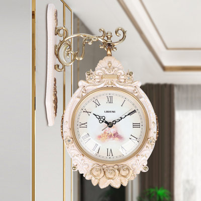 YXSUN Luxury European Design Wall Mounted Clock | Wayfair