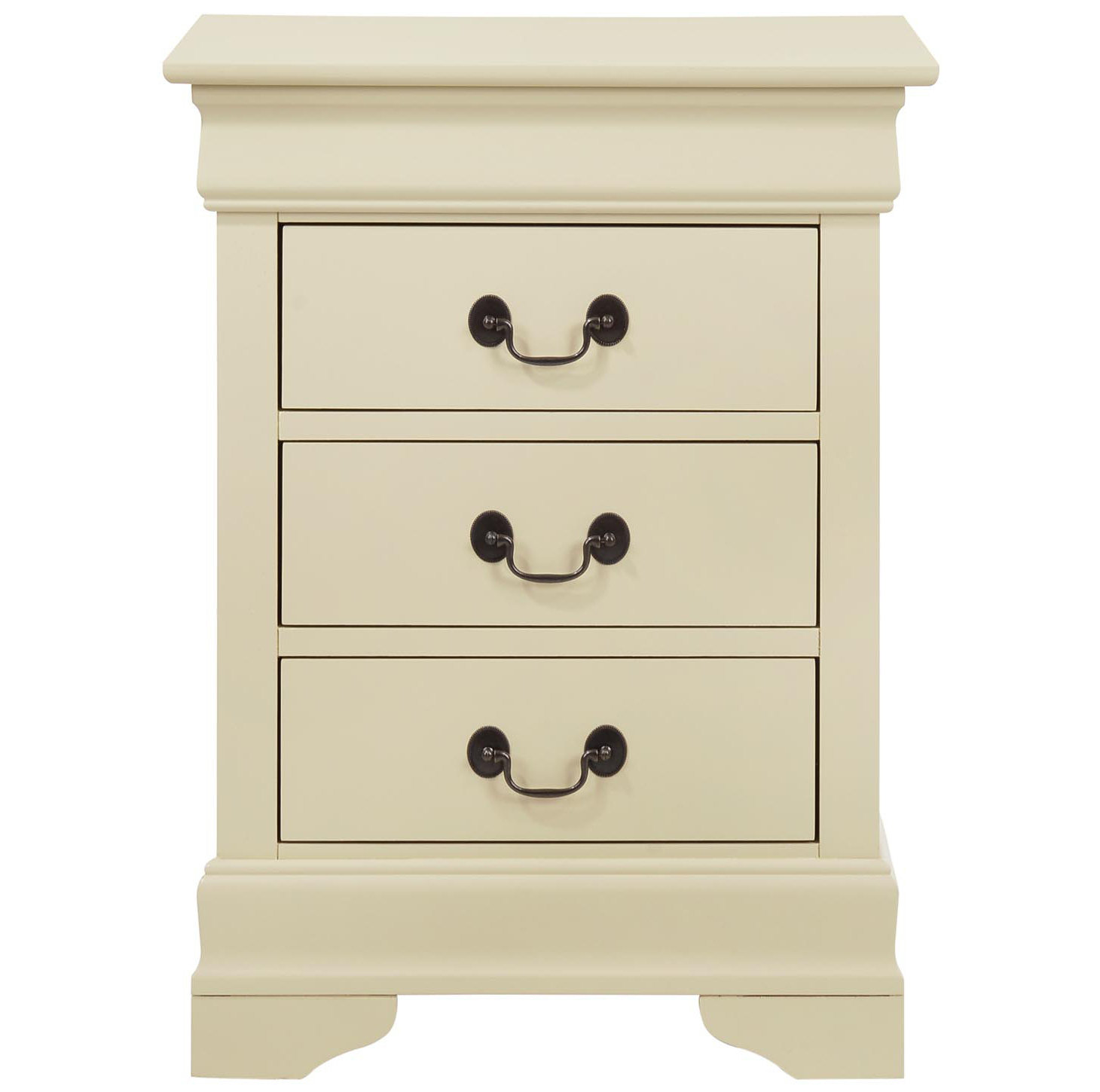 Red Barrel Studio® 3 Drawer Nightstand, Bed Side Table, Night Stand ...