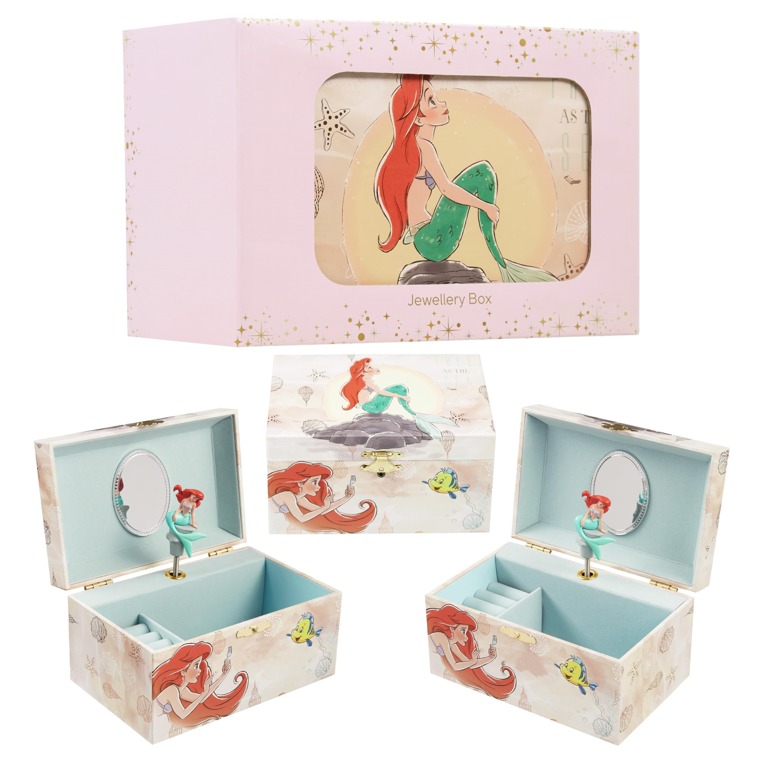 Sunside Sails Disney Musical Jewellery Box For Girls Princess Frozen ...