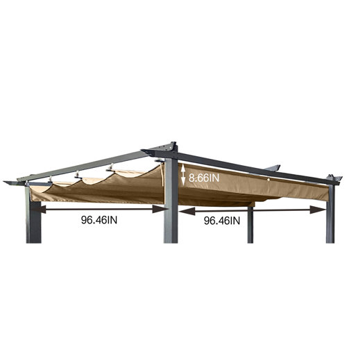 Pabin Inc Polyester Replacement Canopy for Pergola | Wayfair