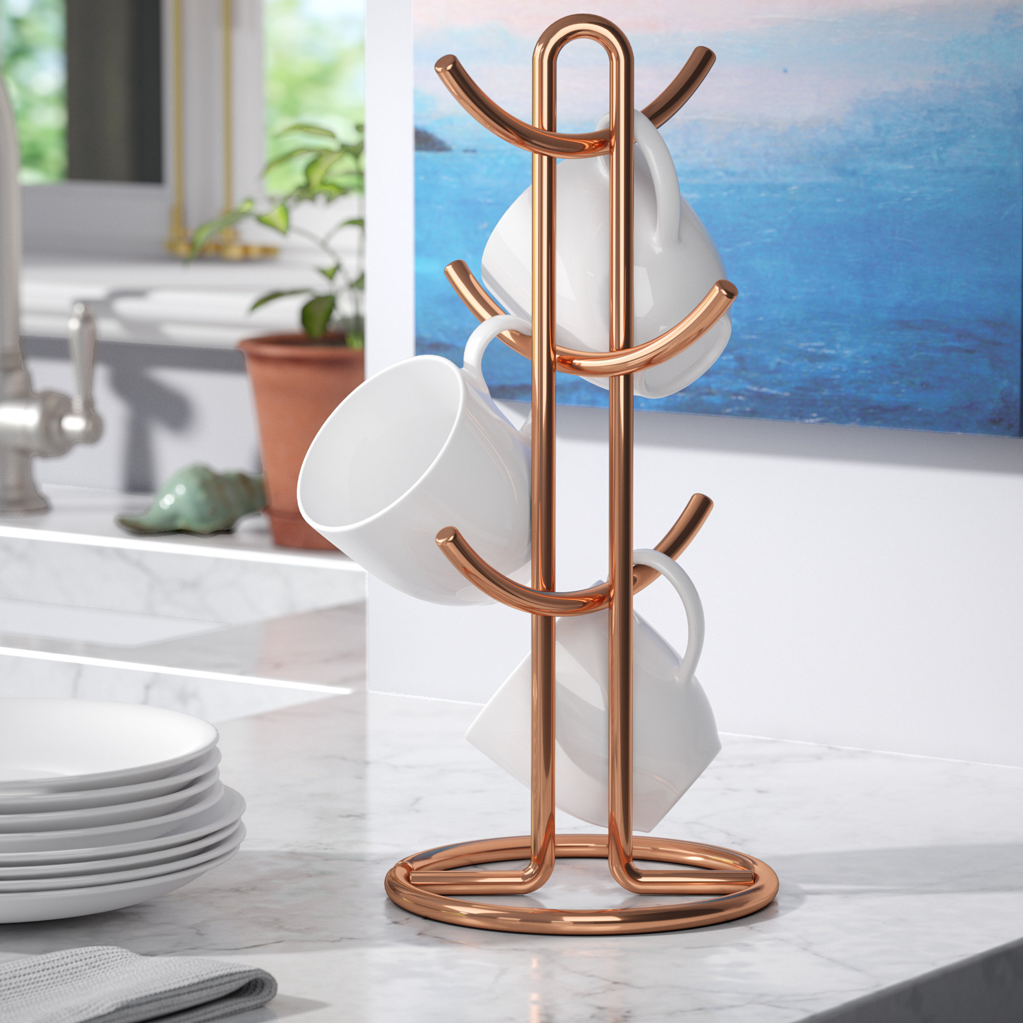 Rebrilliant Almodovar Mug Tree & Reviews | Wayfair