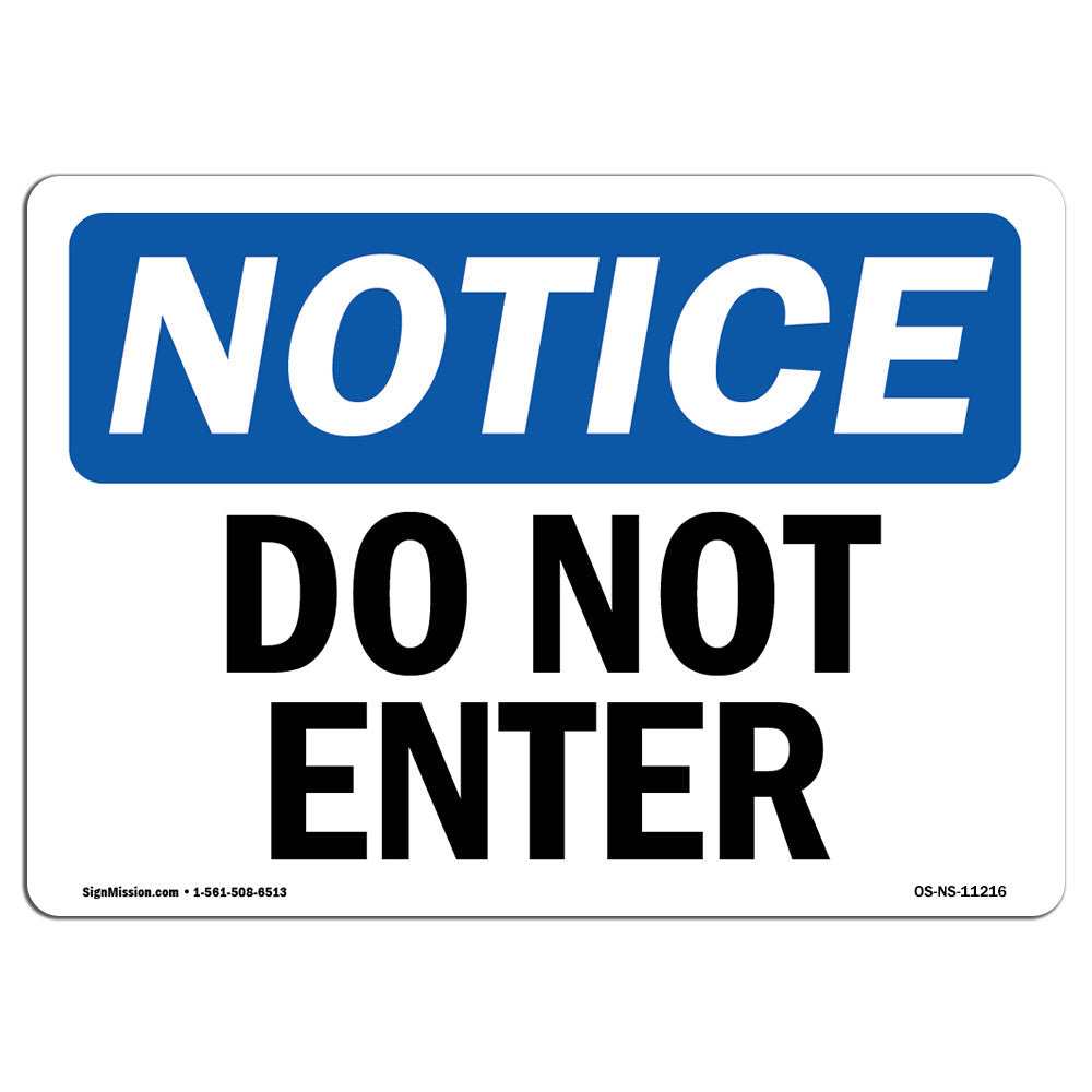 SignMission Do Not Enter Sign - Wayfair Canada