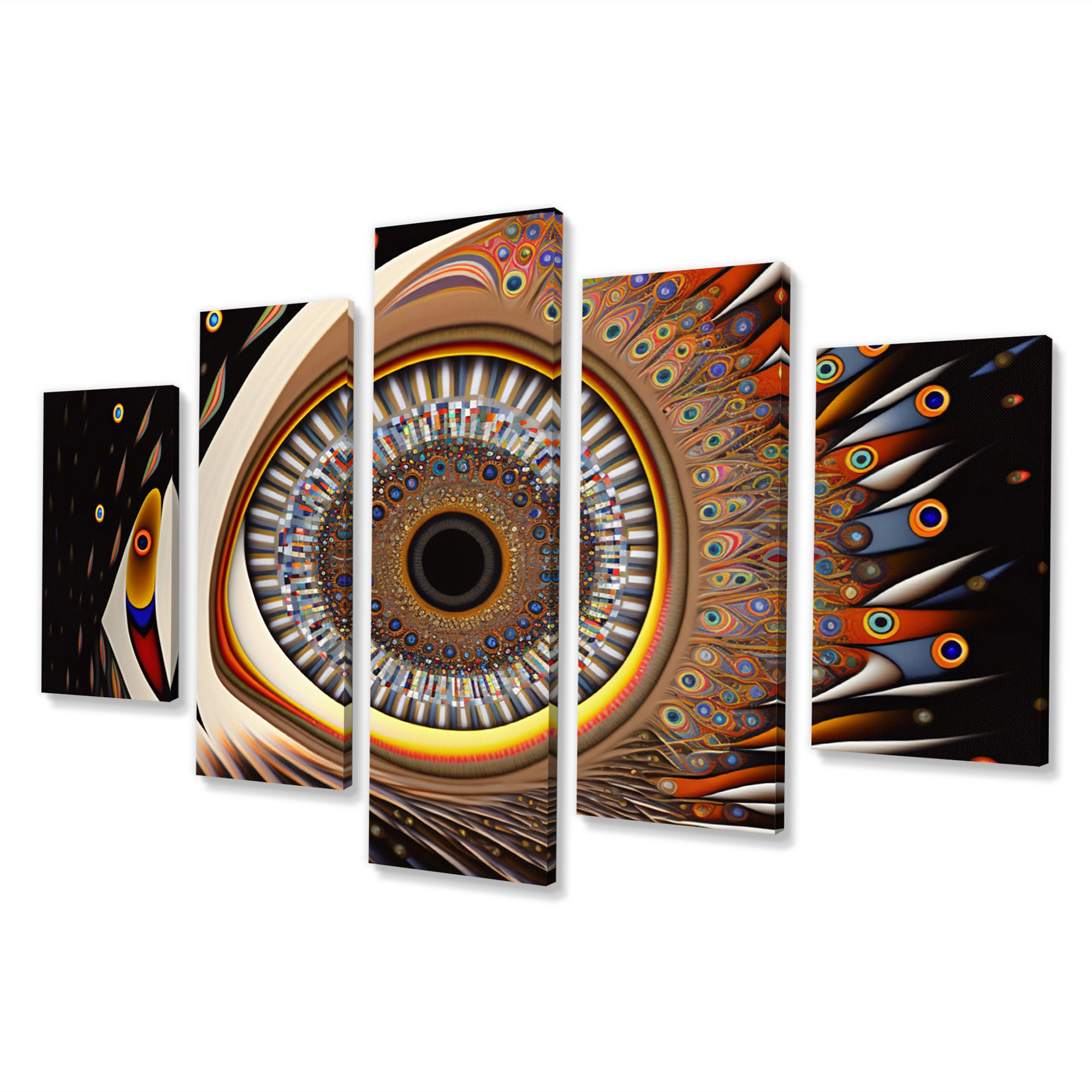 Dakota Fields Occult Effervescence Of Spirit I - Modern Geometric Wall ...