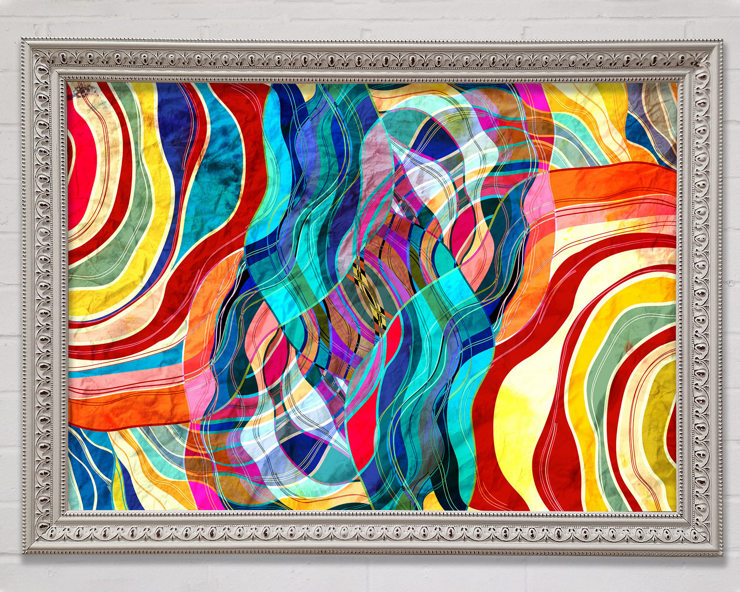 Bright Star Patterns Of Time 3 Framed Print | Wayfair.co.uk