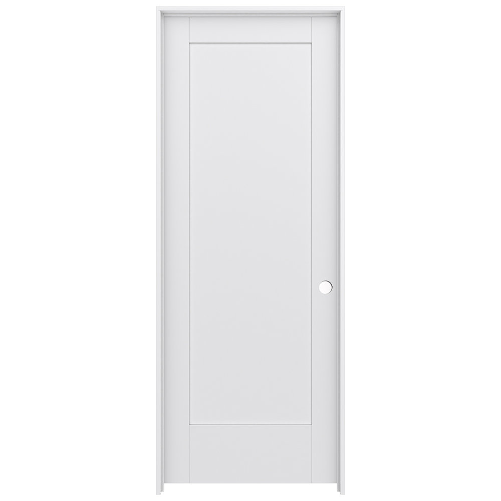 JELD-WEN MODA 1-Panel Solid Core Primed Prehung Interior Door | Wayfair