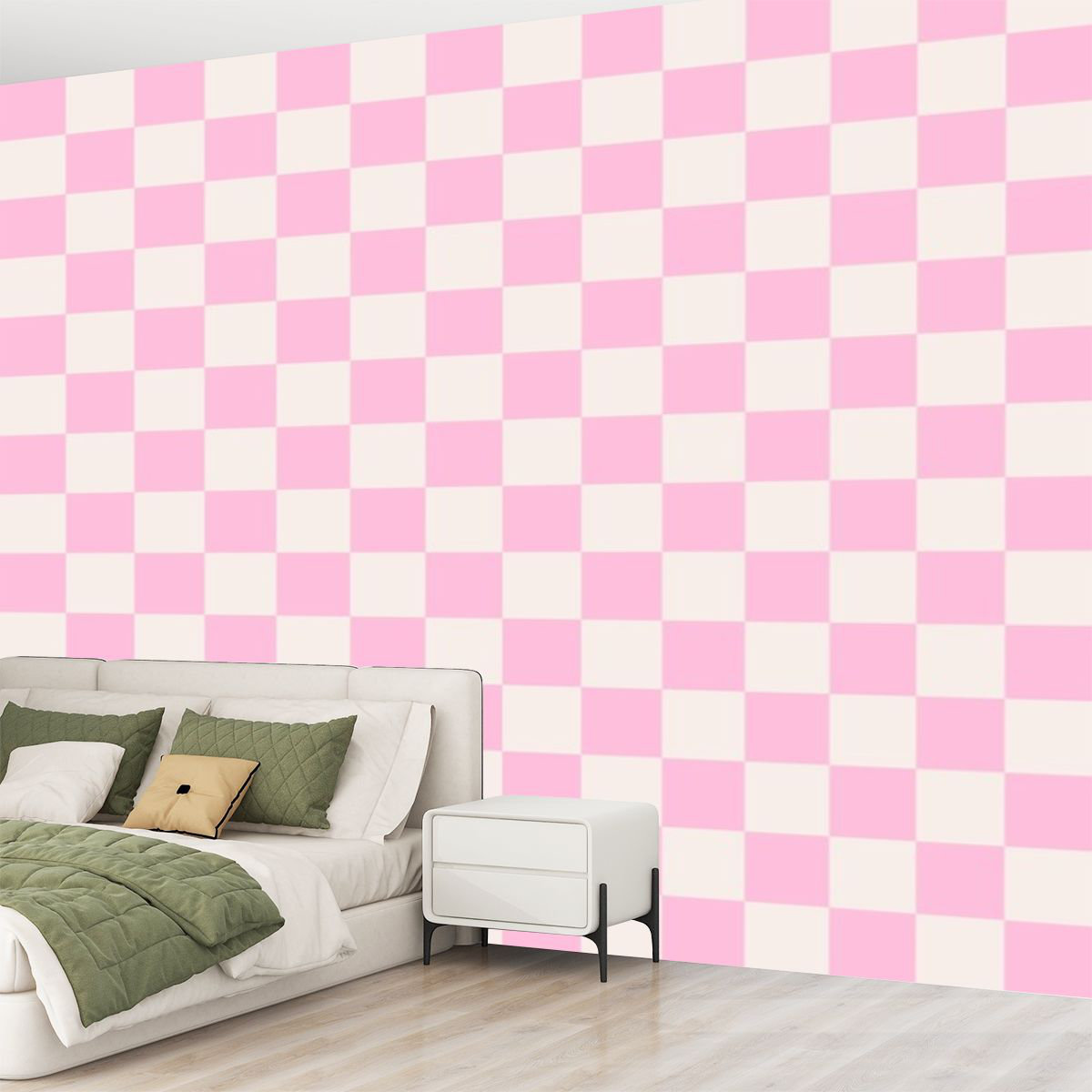 Latitude Run® Peel and Stick Canvas Wallpaper Wall Mural Groovy ...