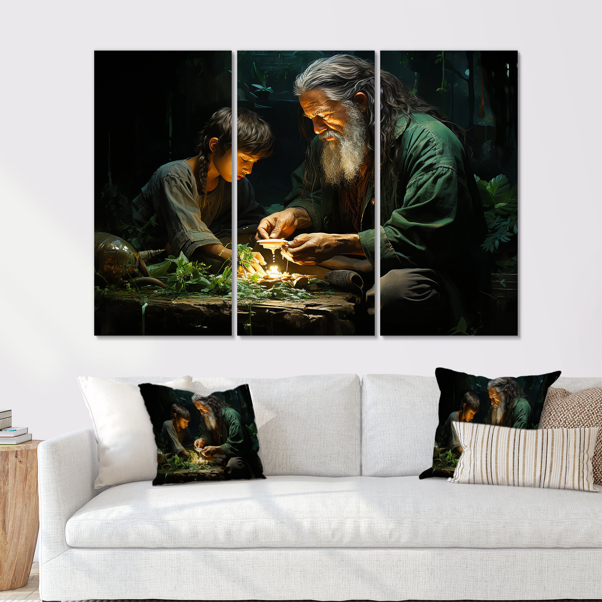 Lark Manor™ Folk Religion Folk Healing - Folk Religion Wall Art Set ...