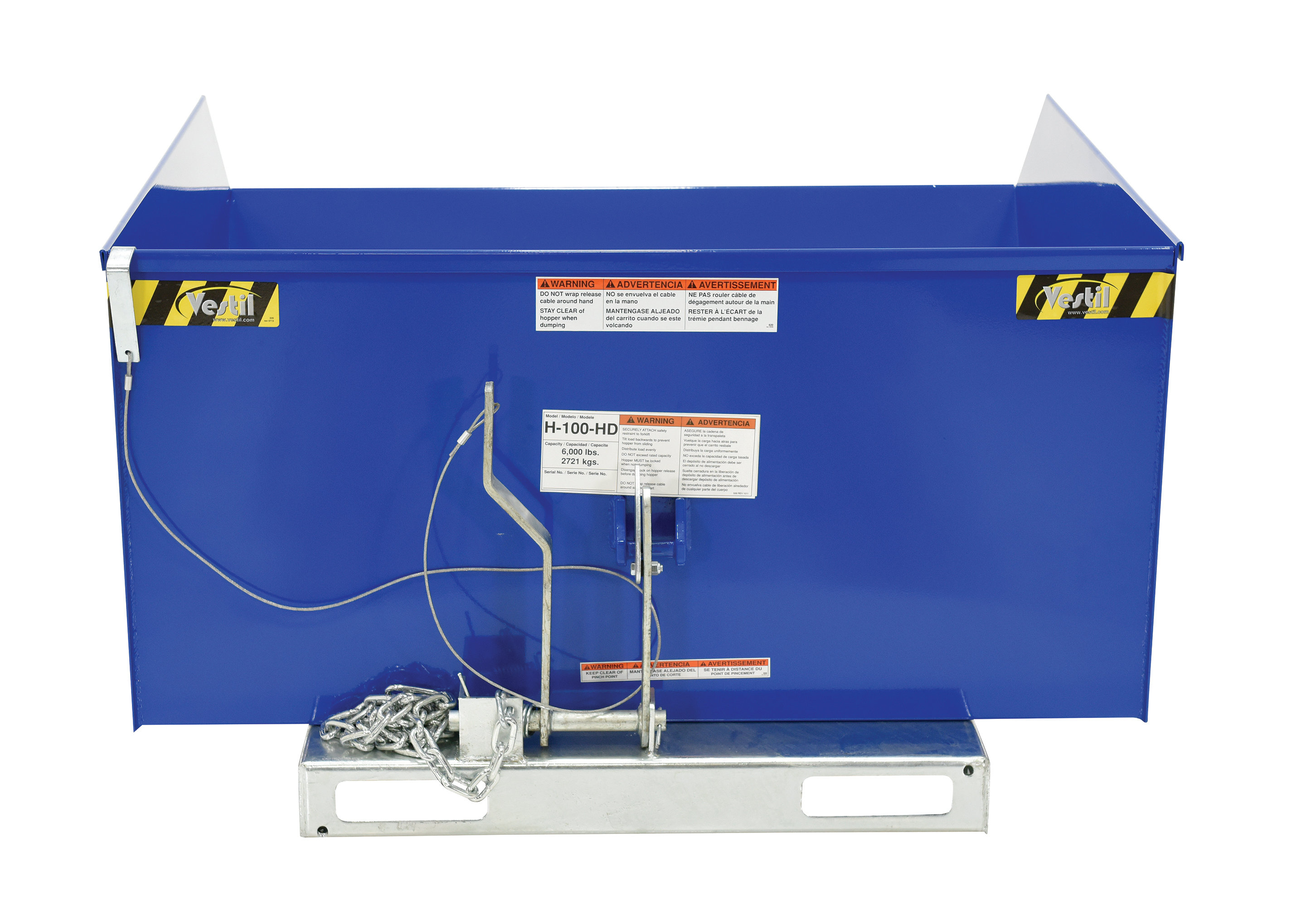 Vestil Low Profile Trash Can - Wayfair Canada