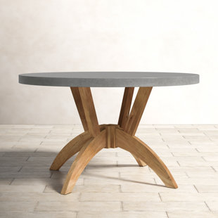 Farmhouse & Rustic Round Outdoor Dining Tables | Birch Lane