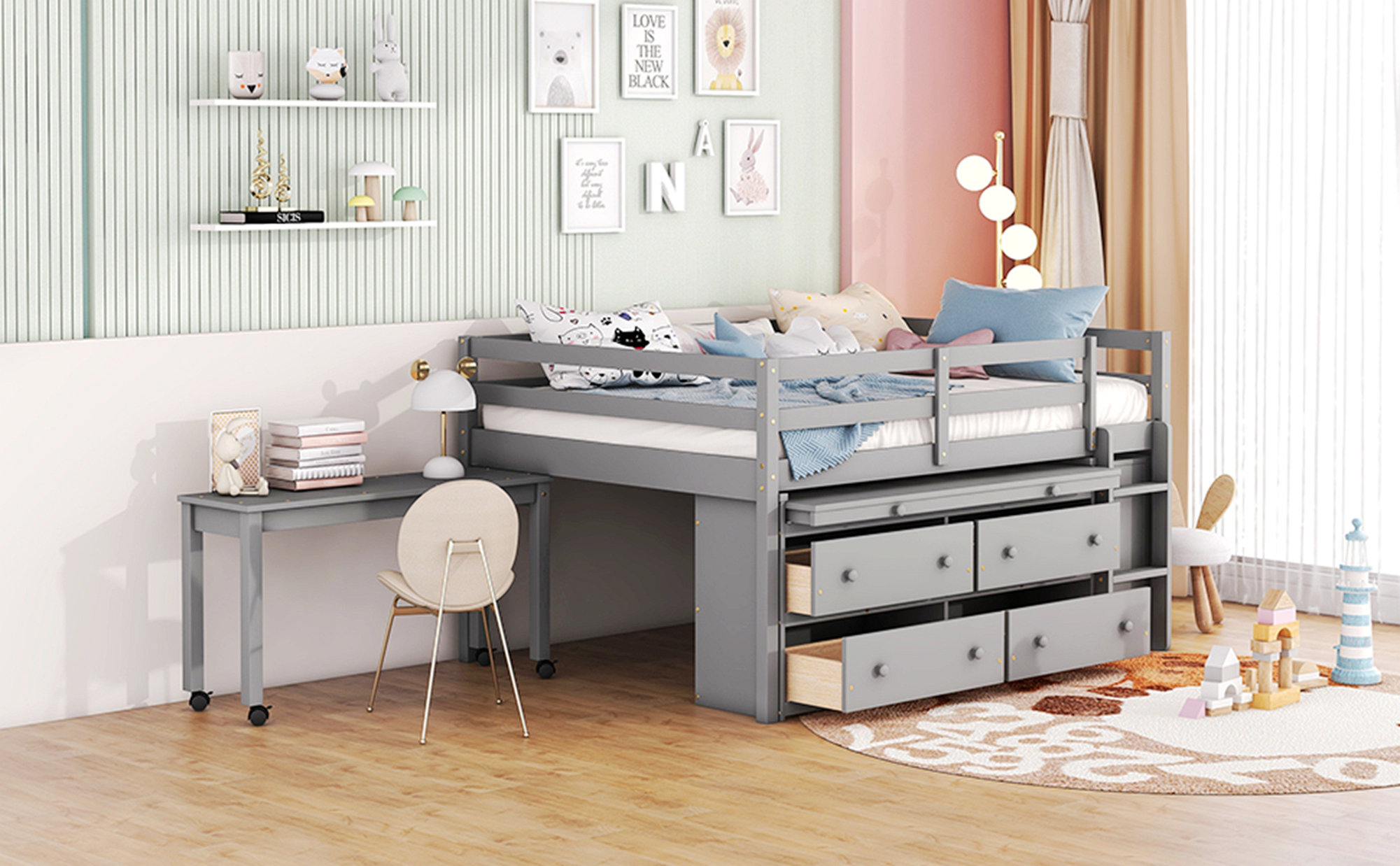 Harriet Bee Jetson Platform Bed | Wayfair