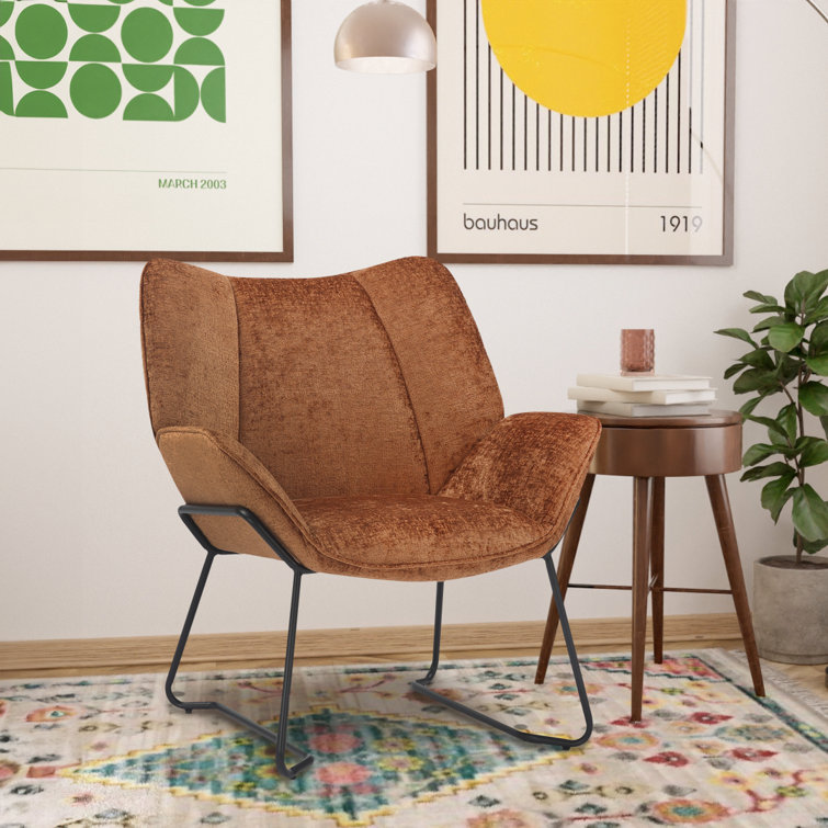 Fairmont Park Textured Chenille Accent Chair | Wayfair.co.uk