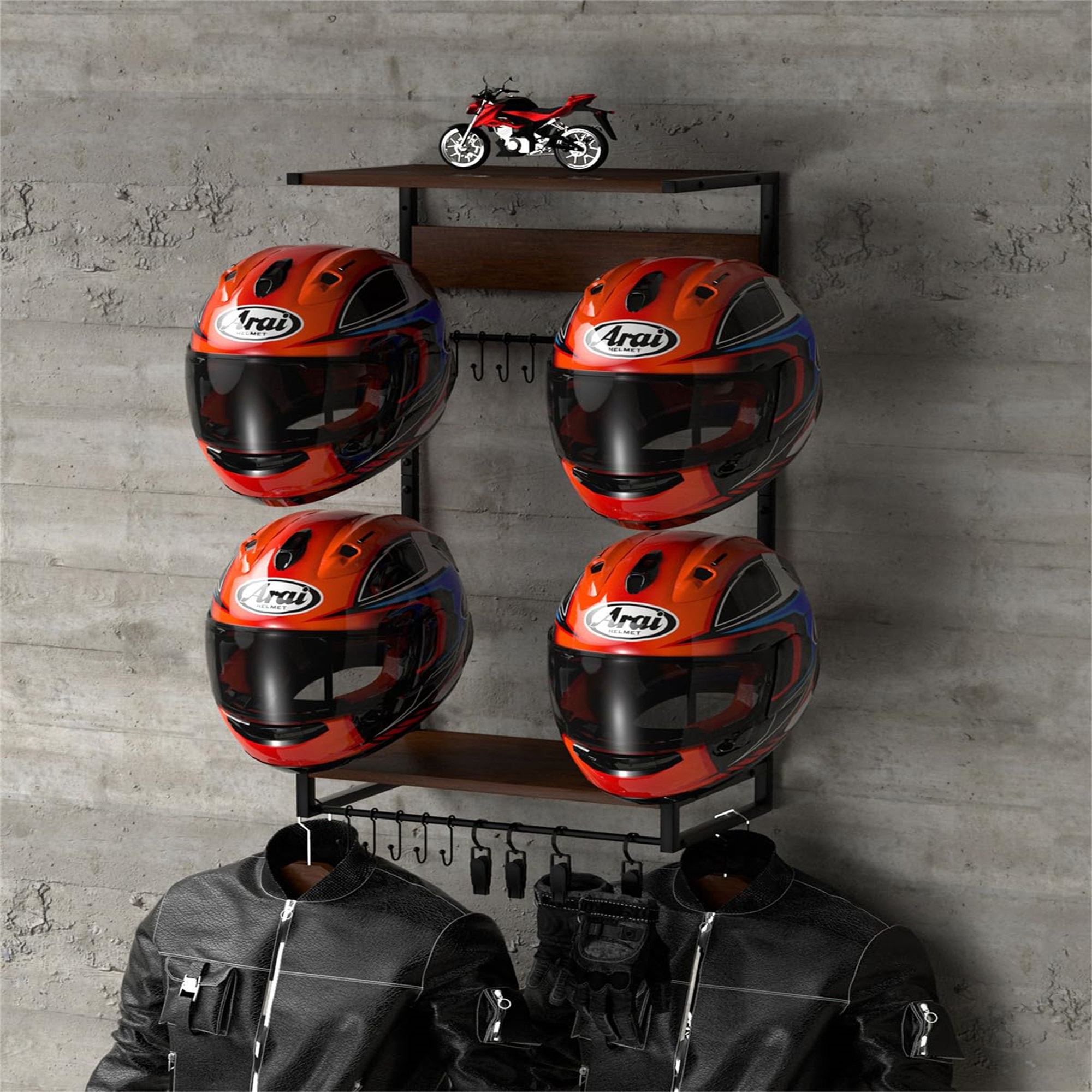 Trent Austin Design Motorcycle Helmet Holder Wall Mount, Helmet Stand ...