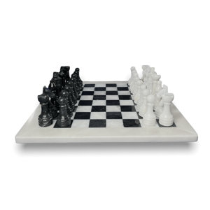 Marble Cultures Luxury Marble Chess Set by Marble Cultures | Wayfair