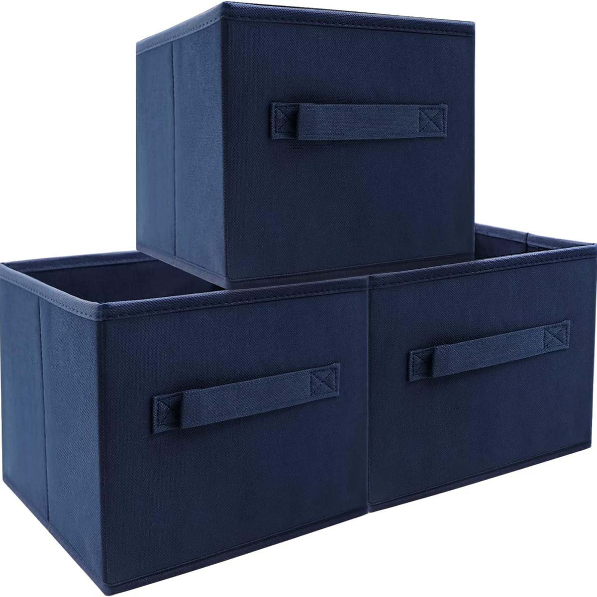KINOFO Storage Bins,Collapsible Fabric Storage Organizer 9.0"X7.5"X7.5 ...