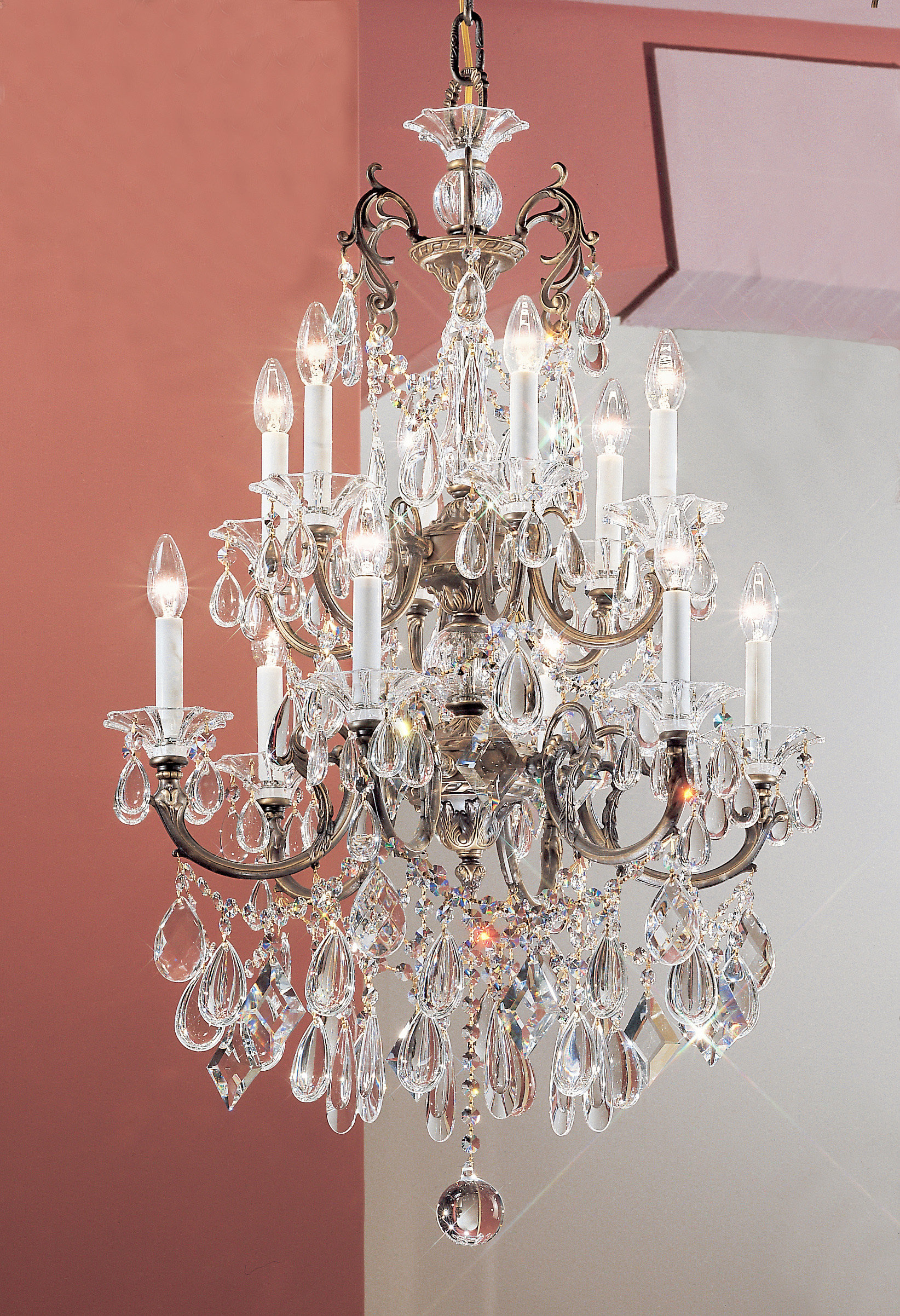 Astoria Grand Fabry 12-Light Candle Style Tiered Chandelier - Wayfair ...