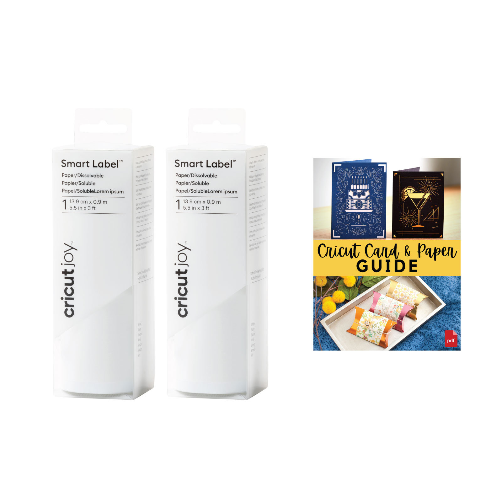 Cricut Joy Dissolvable Label Paper Bundle | Wayfair