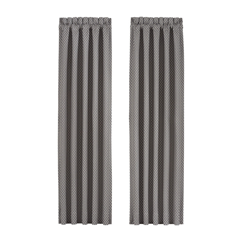 Five Queens Court Houston Curtain Panel Pair & Reviews | Wayfair