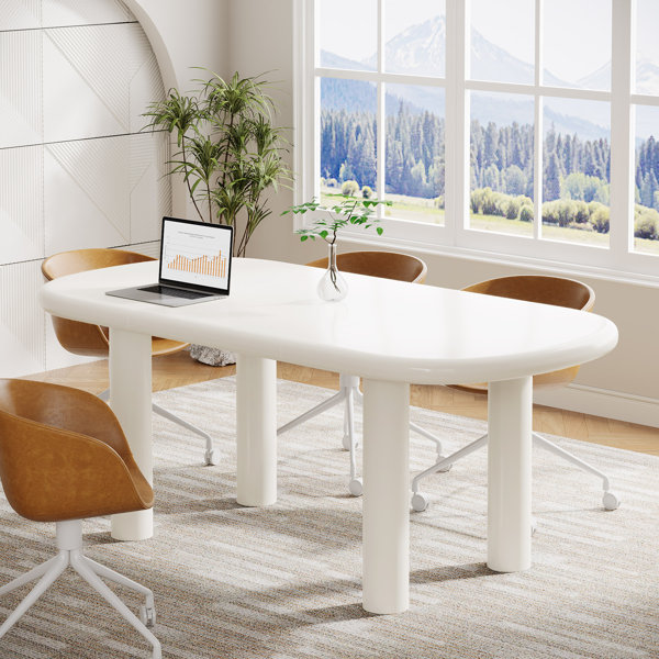Racetrack & Oval Conference Tables You'll Love | Wayfair