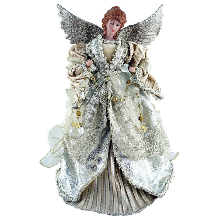 Astoria Grand Fabric Religious & Spiritual Tree Topper & Reviews | Wayfair