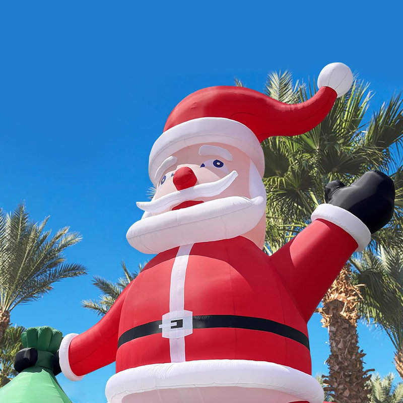 Connsann 26FT Inflatable Santa Claus with 680W Air Blower for Christmas ...