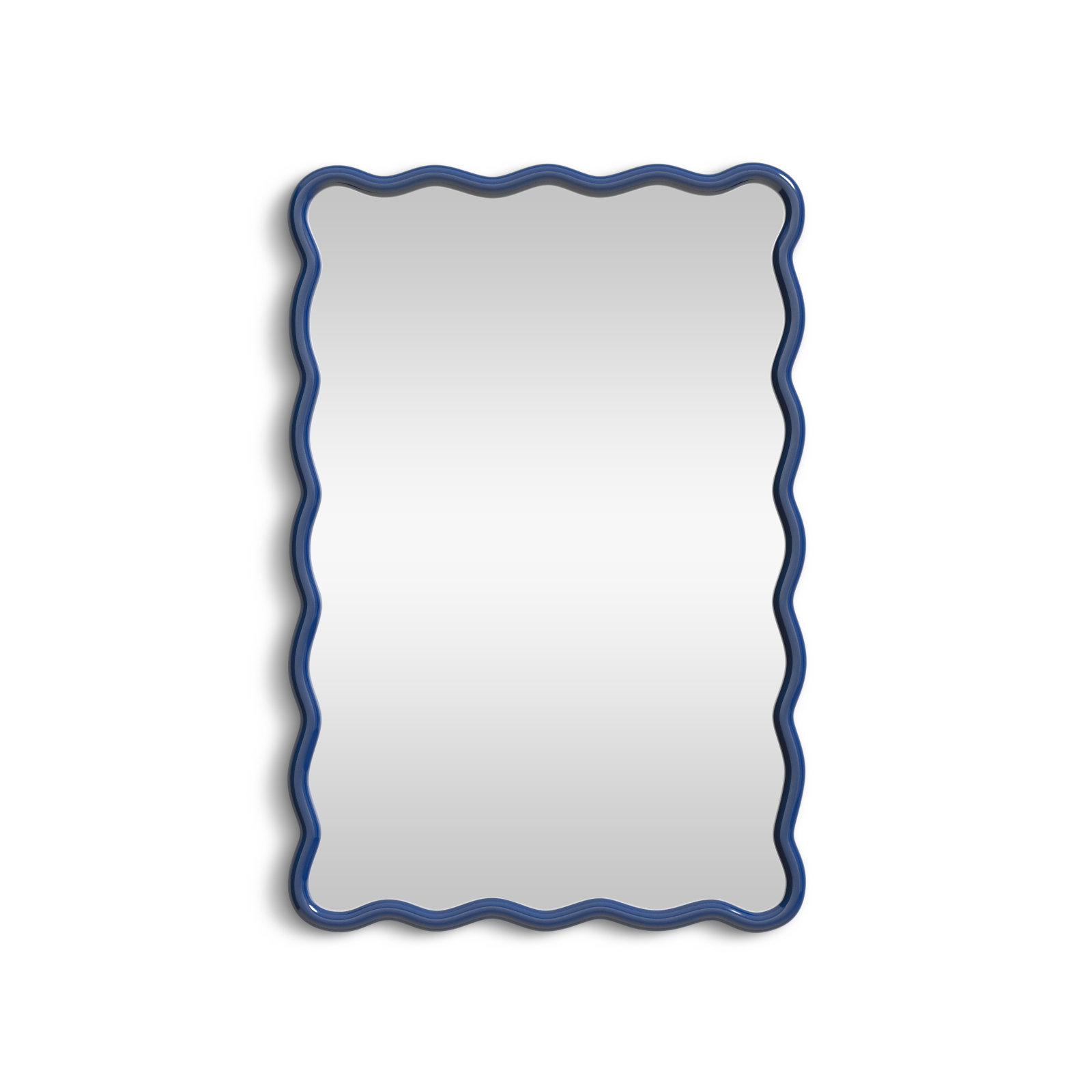 Birch Lane™ Allurine Wood Wavy Wall Mirror & Reviews | Wayfair