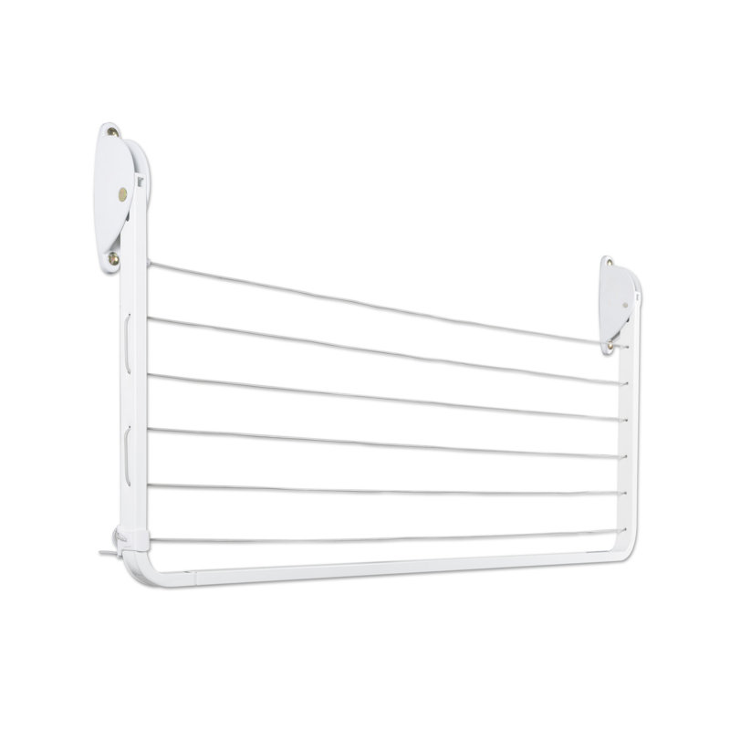 Daytek Indoor Fold Down Wall-Mounted Drying Rack & Reviews | Wayfair