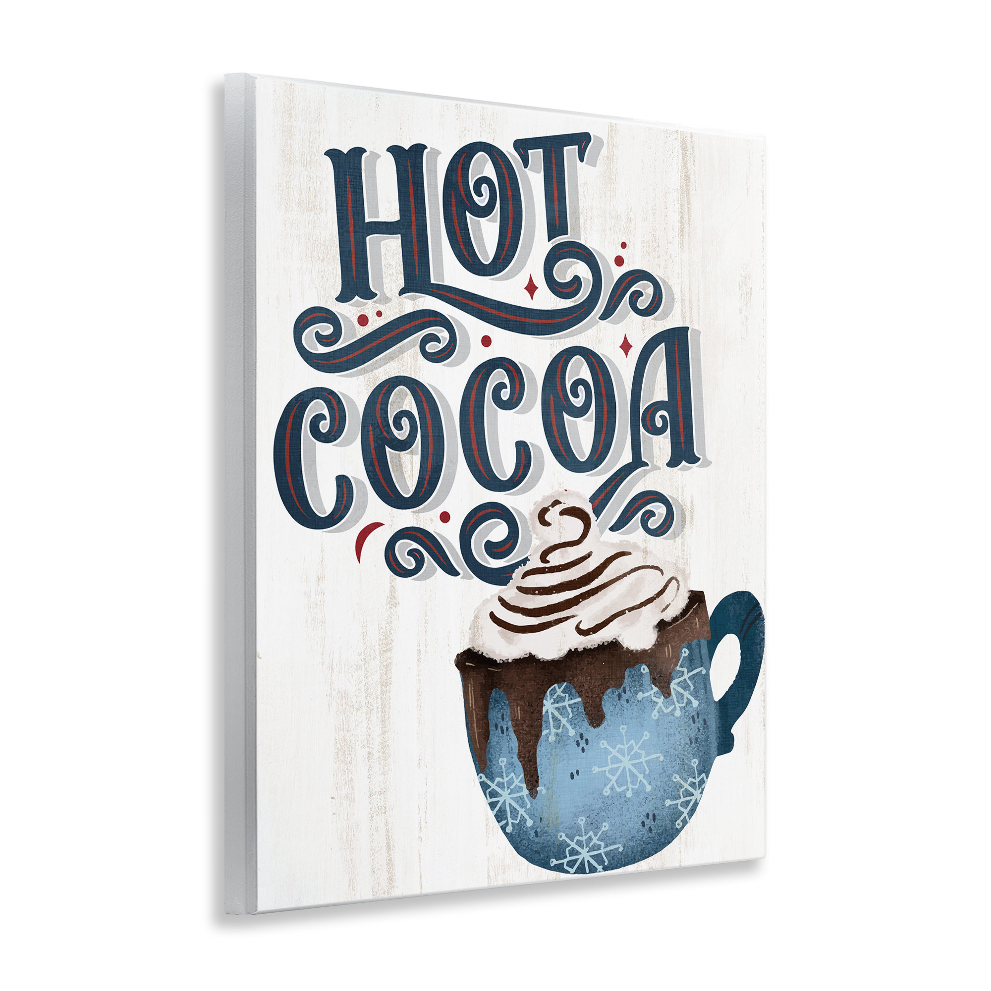 Ophelia & Co. Warm Rustic Hot Cocoa Wall Plaque, design by Kim Allen ...