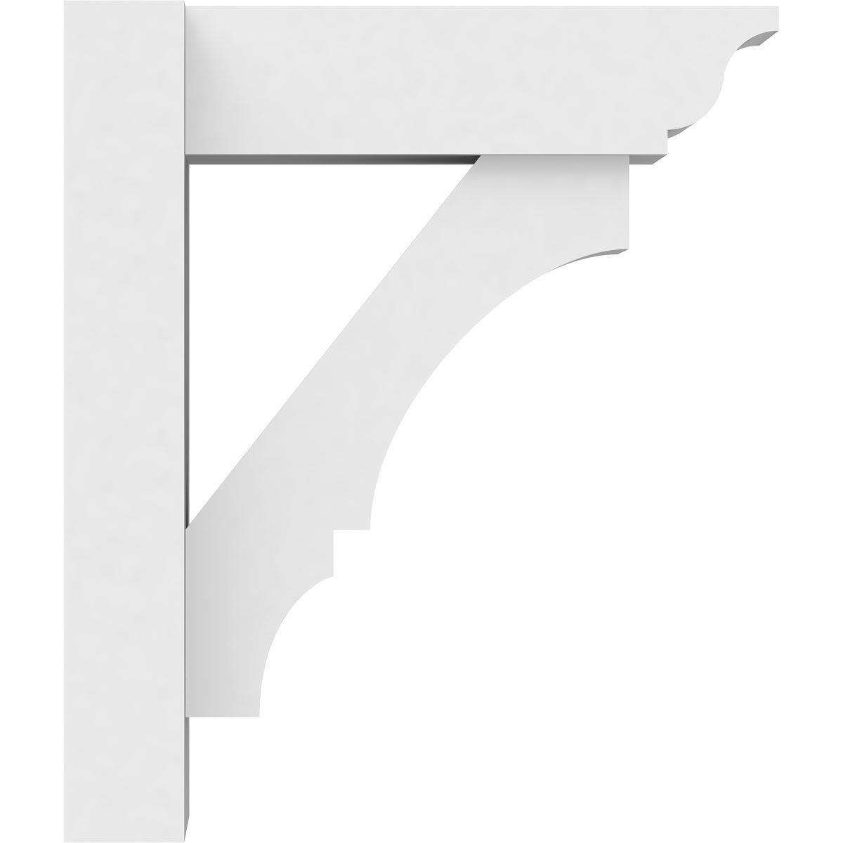 Ekena Millwork Balboa Architectural Grade PVC Outlooker with ...