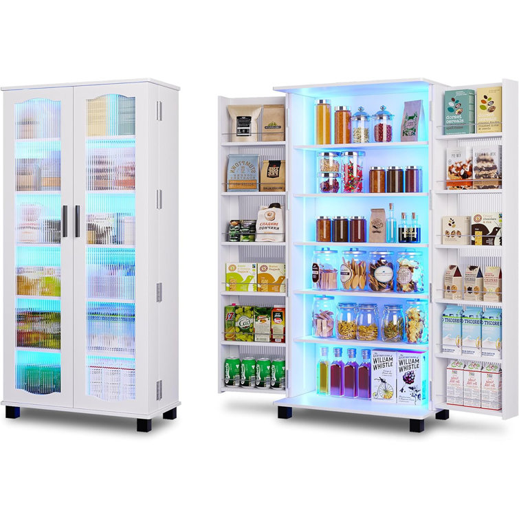 Ivy Bronx Johnene 55.1'' Kitchen Pantry - Wayfair Canada