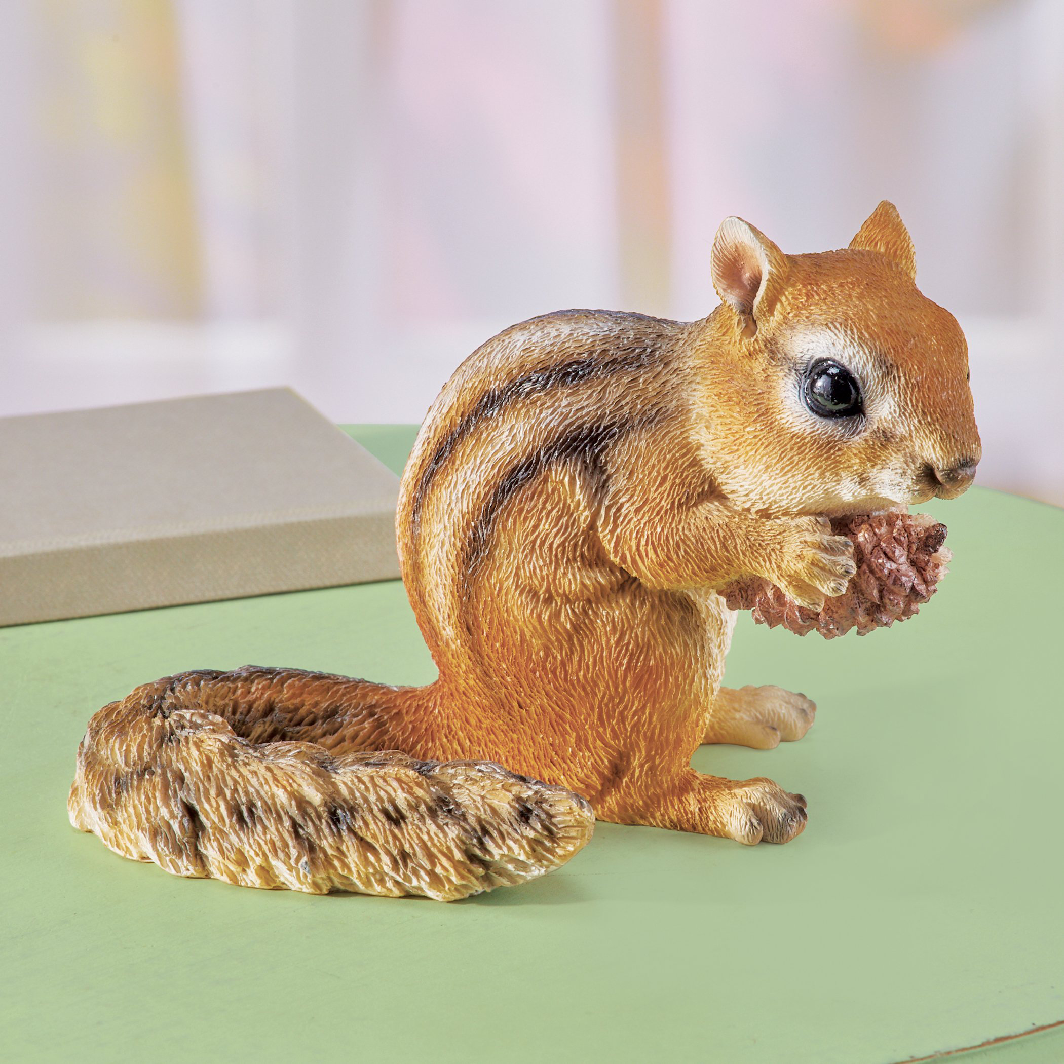 Millwood Pines Hand-Painted Hungry Chipmunk Yard Figurine & Reviews ...
