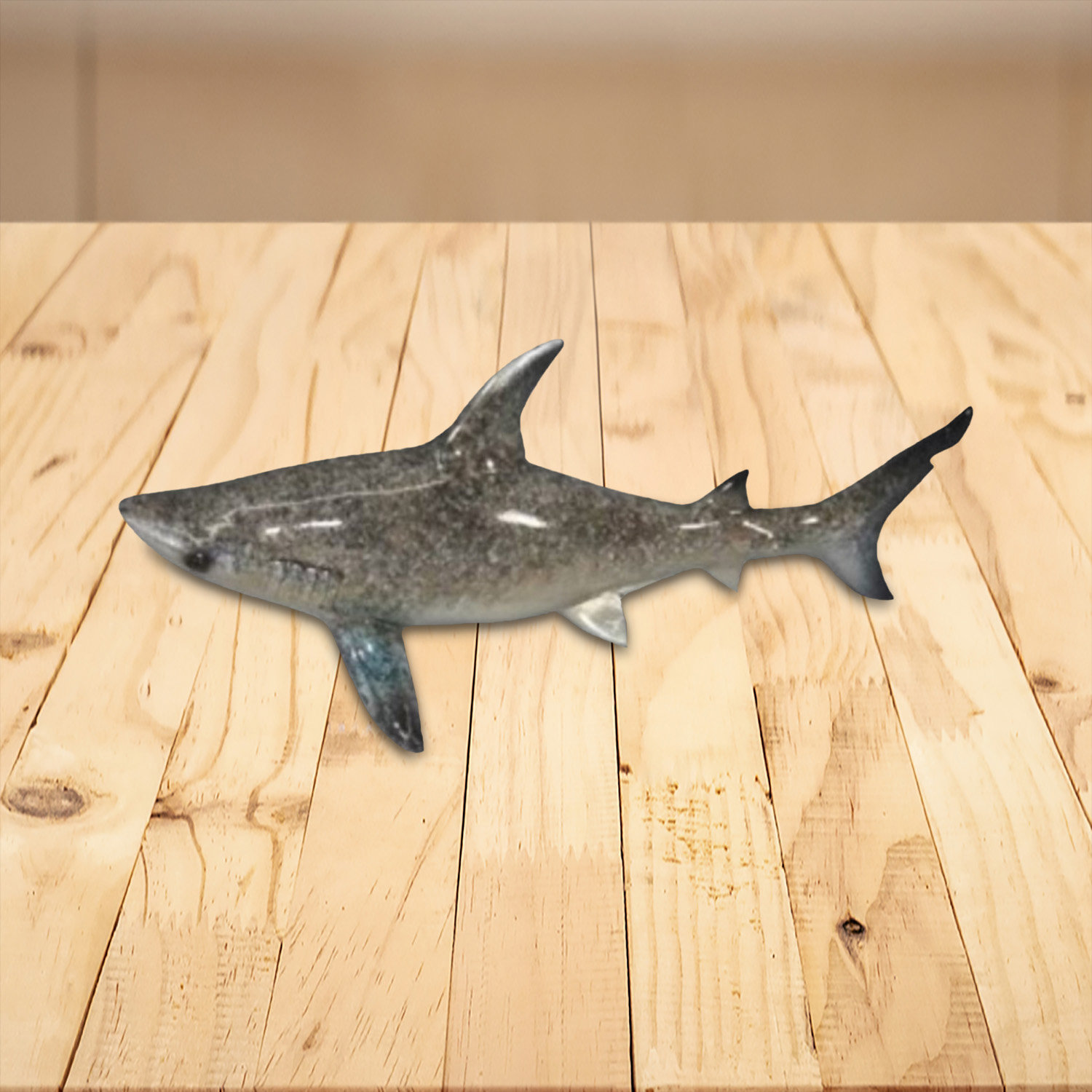 Highland Dunes Allizzon 8.25"W Shark Figurine Unique Gifts | Wayfair