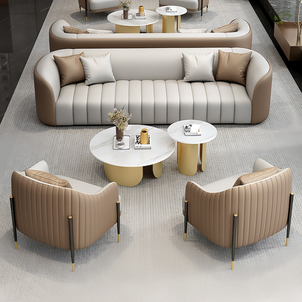 Danbenla design Modern Simple Sofa Coffee Table Combination | Wayfair