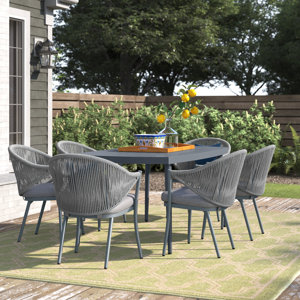 Oval Patio Dining Sets You'll Love | Wayfair