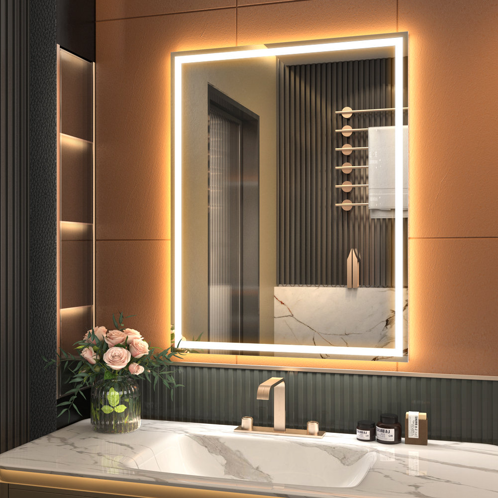 Ivy Bronx Baruyr Hand Wave Induction Sensor Illuminated Dimmable LED ...