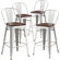 17 Stories Burney Counter Stool with Metal Frame & Reviews | Wayfair