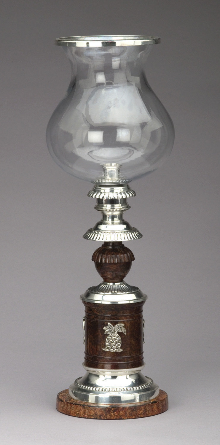 AA Importing Brass / Glass Hurricane | Wayfair