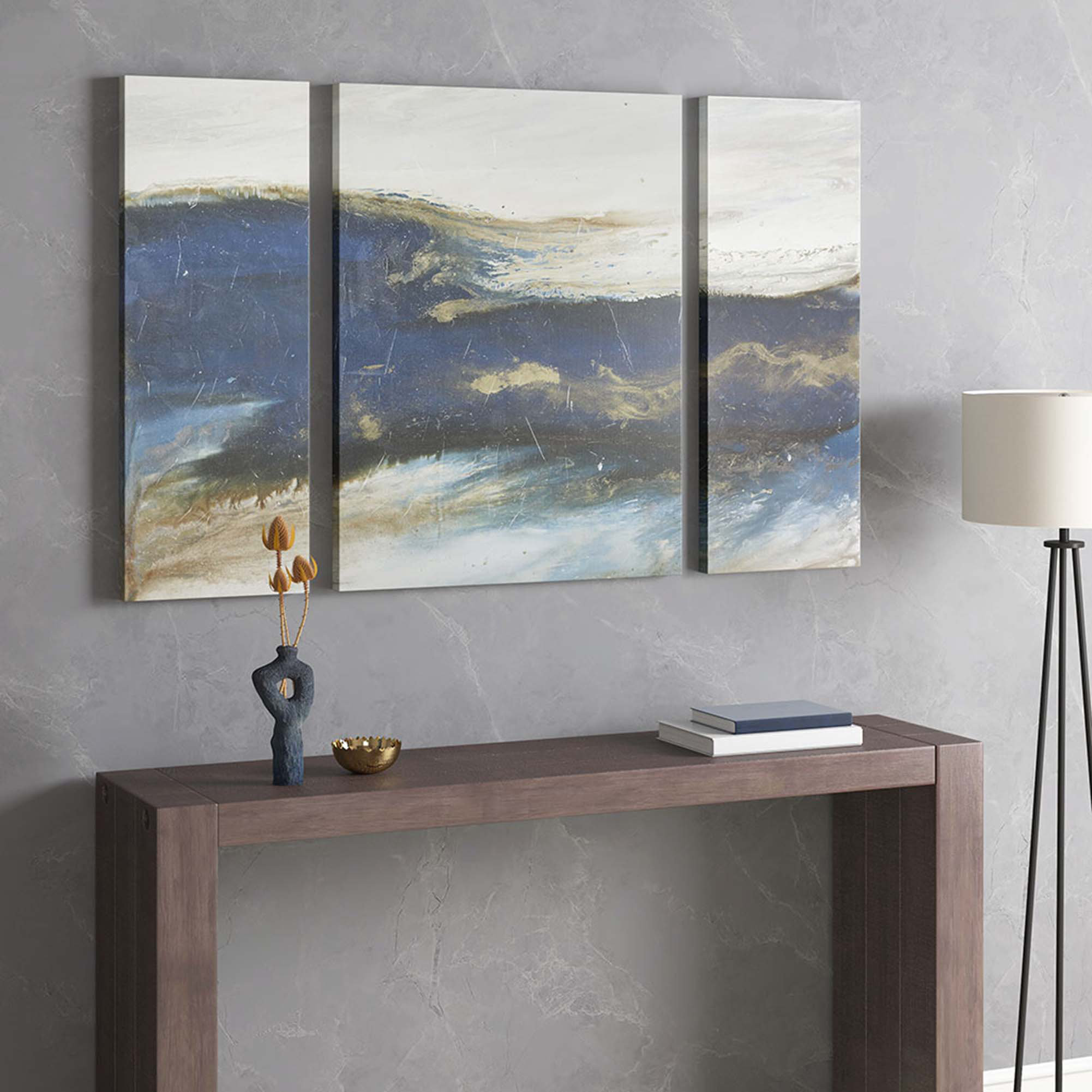Brayden Studio® Triptych 3-Piece Canvas Wall Art Set | Wayfair