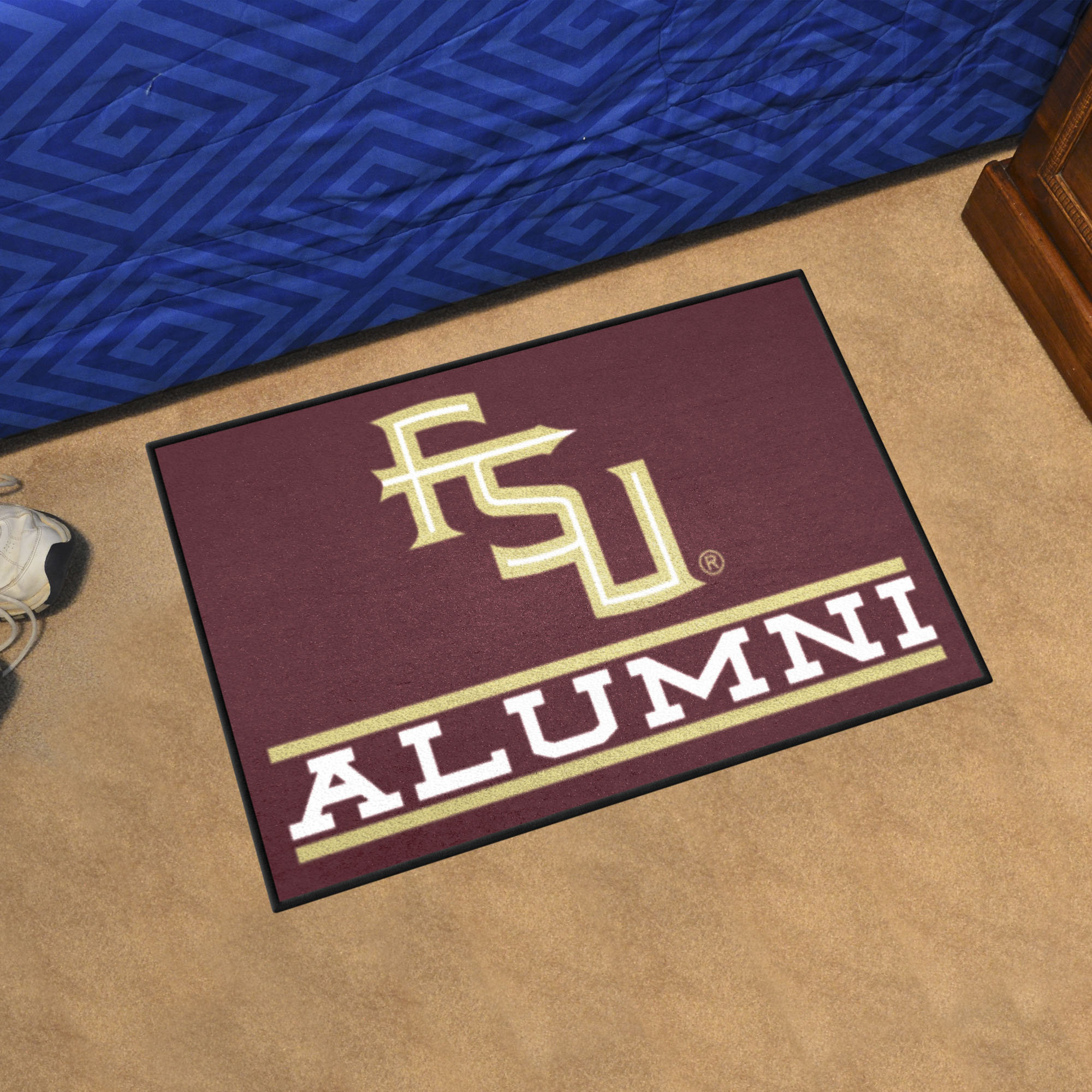 FANMATS Florida State University Alumni 30" x 19" Indoor Door Mat | Wayfair