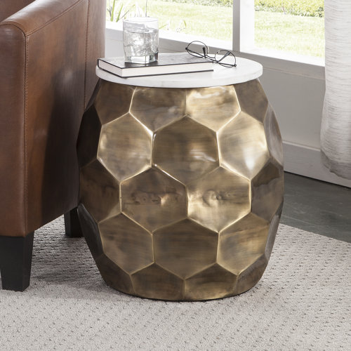 Wayfair | Marble Look End & Side Tables You'll Love in 2023