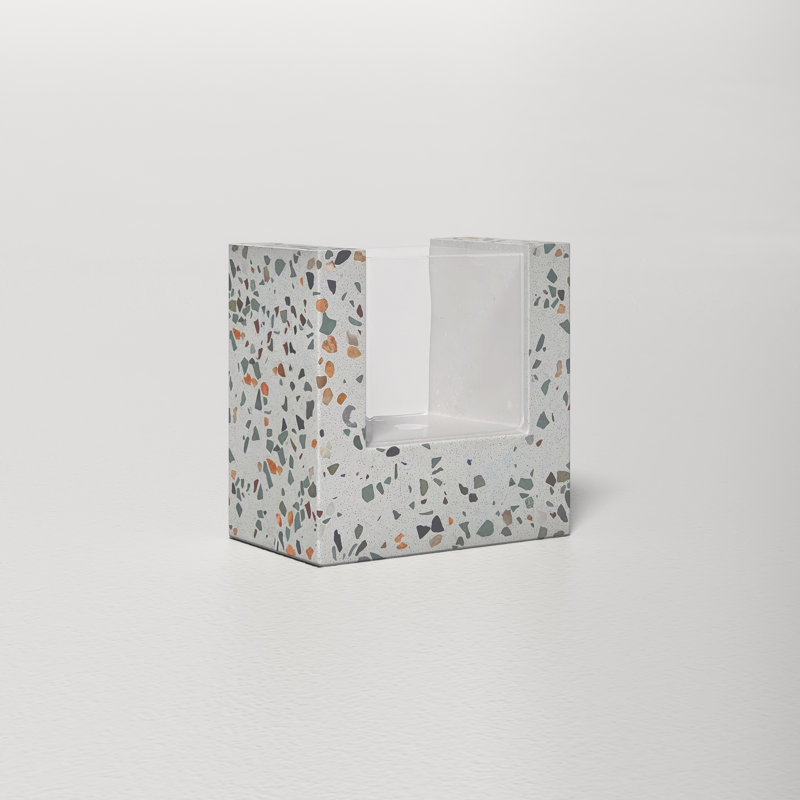 AllModern Jet Handmade Concrete Table Vase | Wayfair