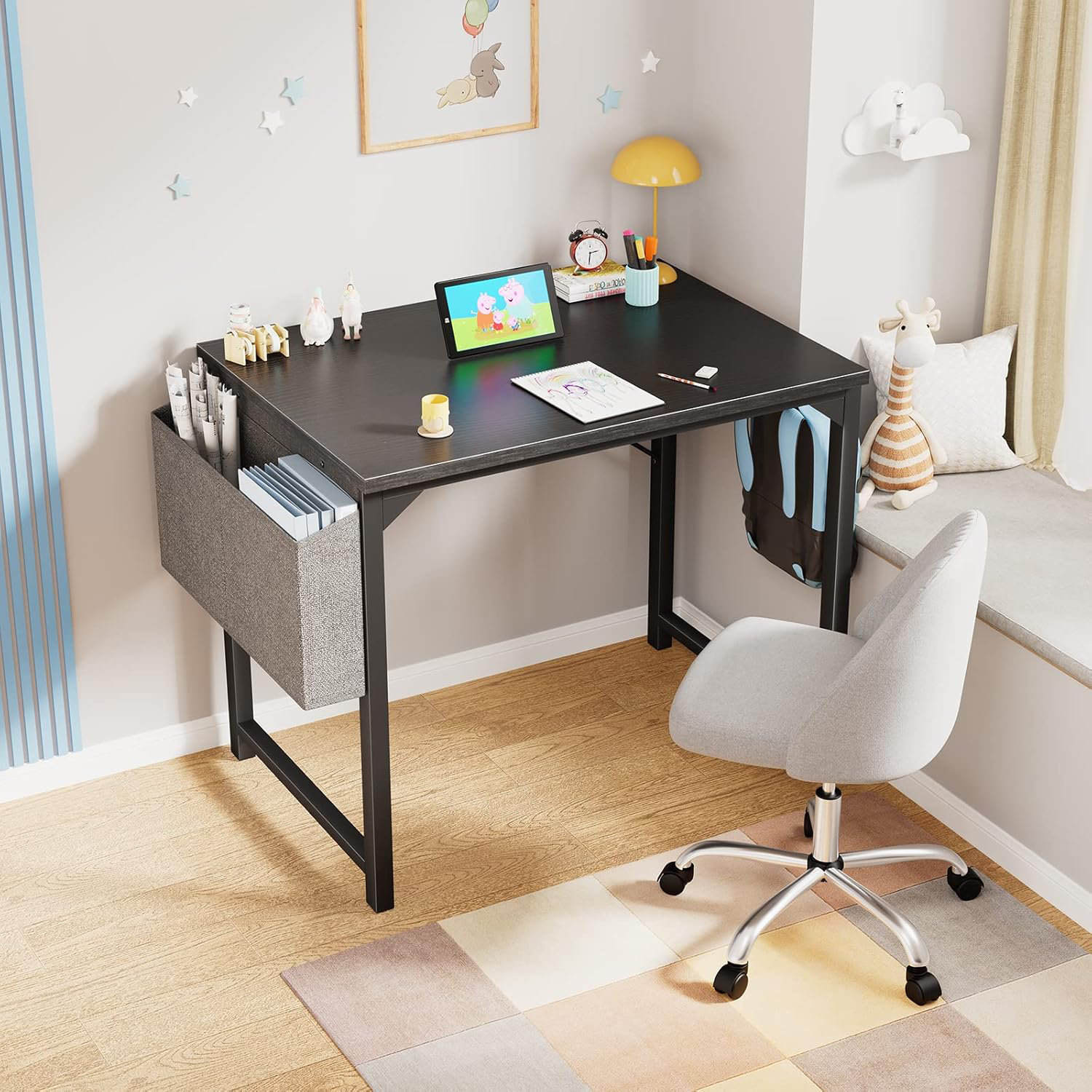 Ebern Designs Sandesh Small Computer Desk 32 Inch Home Office Work ...