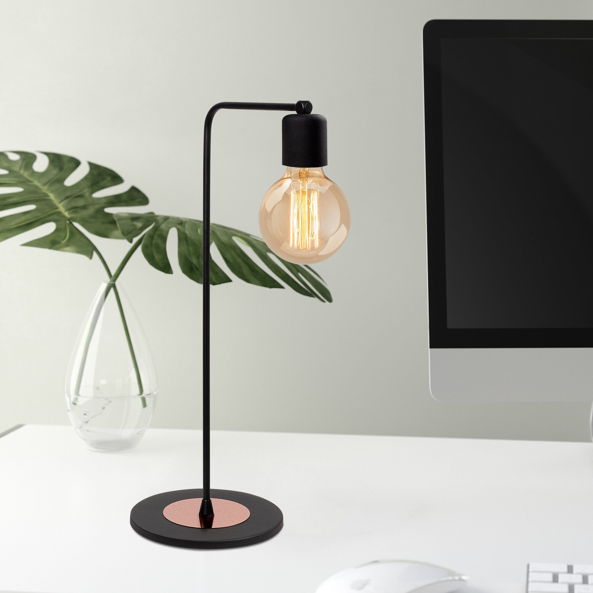 Ebern Designs Asfak Metal Desk Lamp | Wayfair