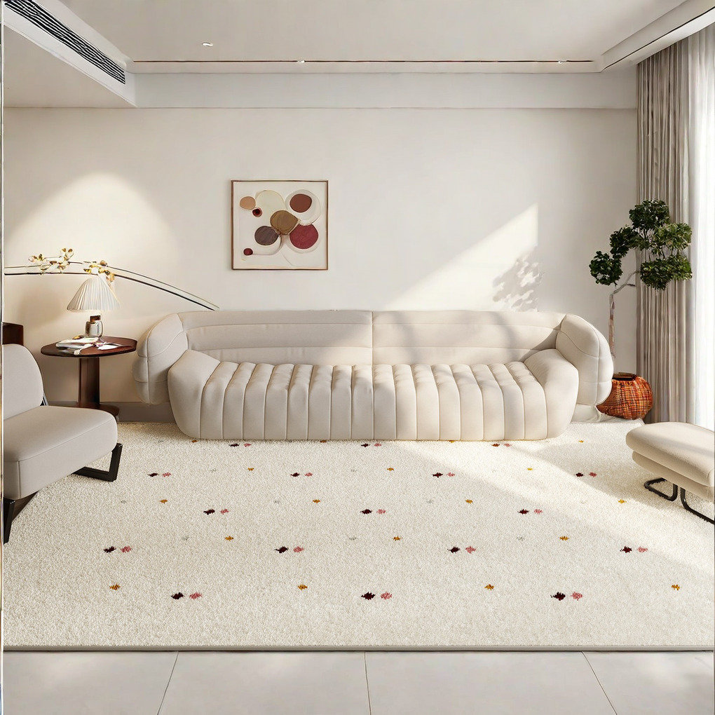 Ebern Designs Colourful Small Square Rug - Wayfair Canada