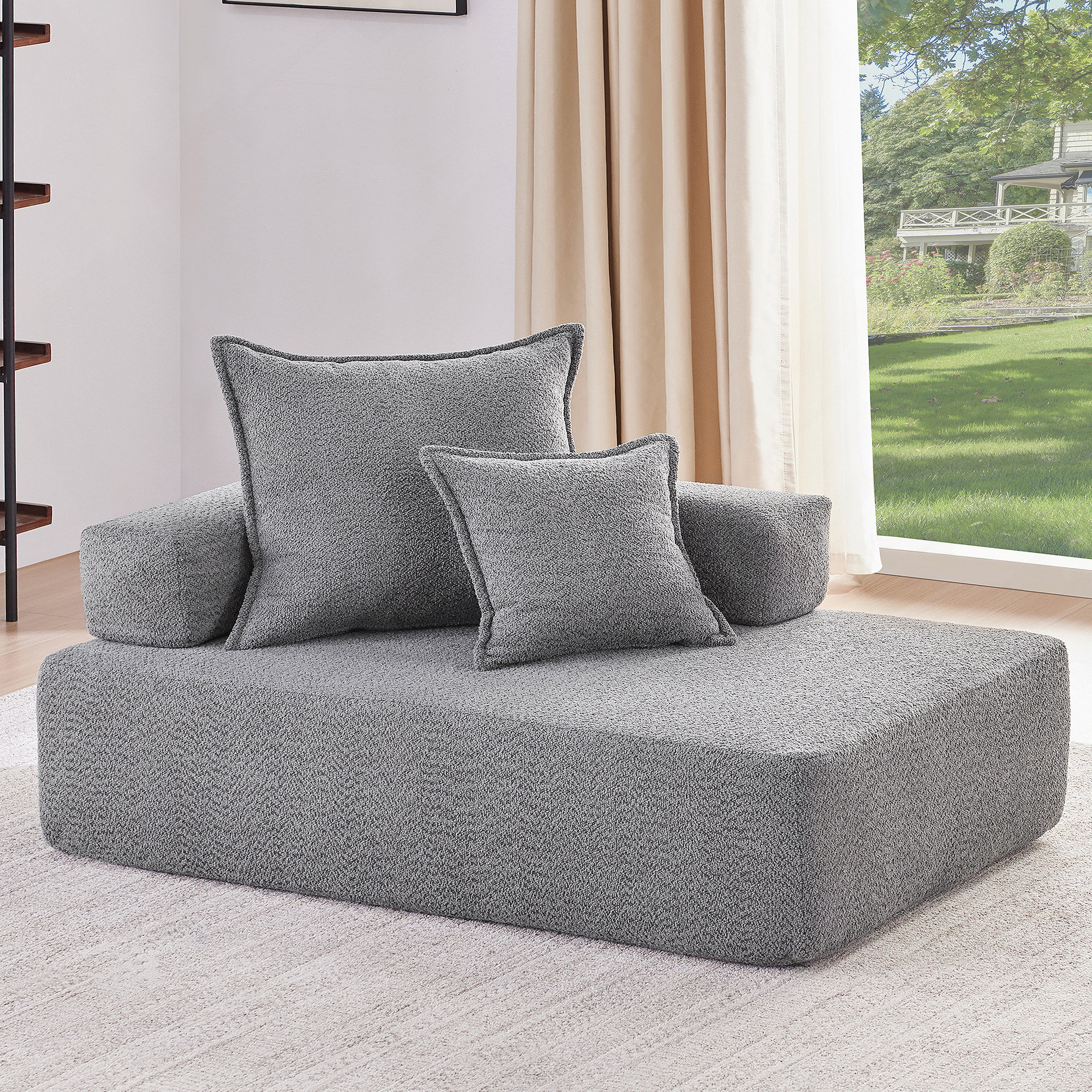 Wrought Studio Lounge Frame for Oversized Modular U Shaped Sectional ...