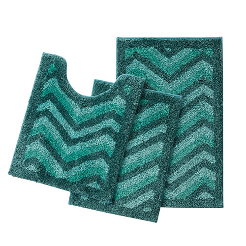Chevron Bath Rugs & Mats You'll Love | Wayfair
