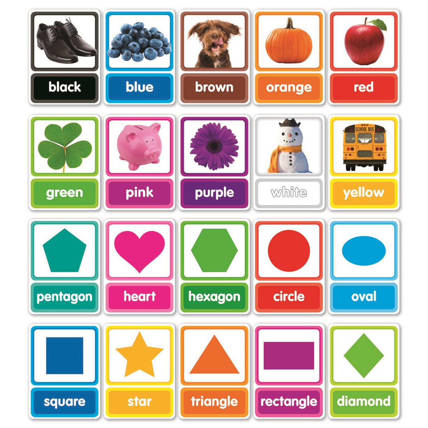 Scholastic Colors & Shapes Bulletin Board Set | Wayfair