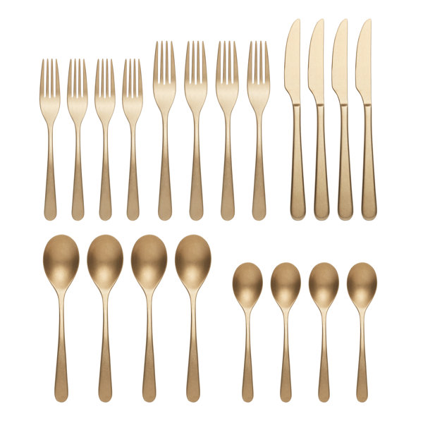 Oneida Kenbrook 20 Piece Everyday Flatware Set, Service for 4 ...