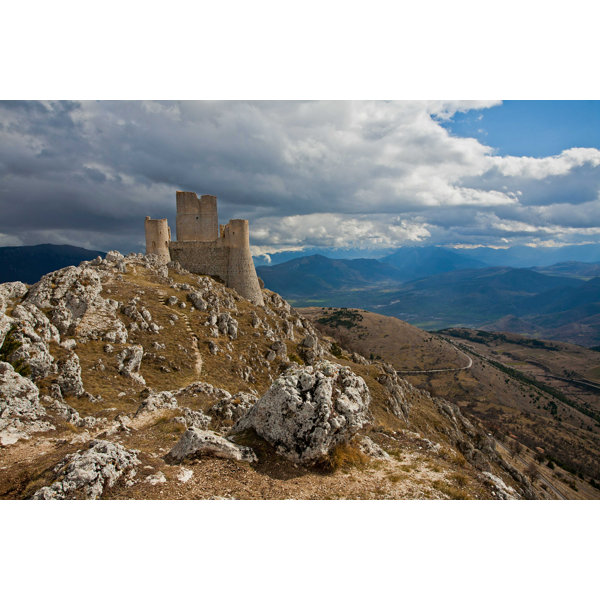 Ebern Designs Castle Rocca Calascio In Italy by - Wrapped Canvas ...