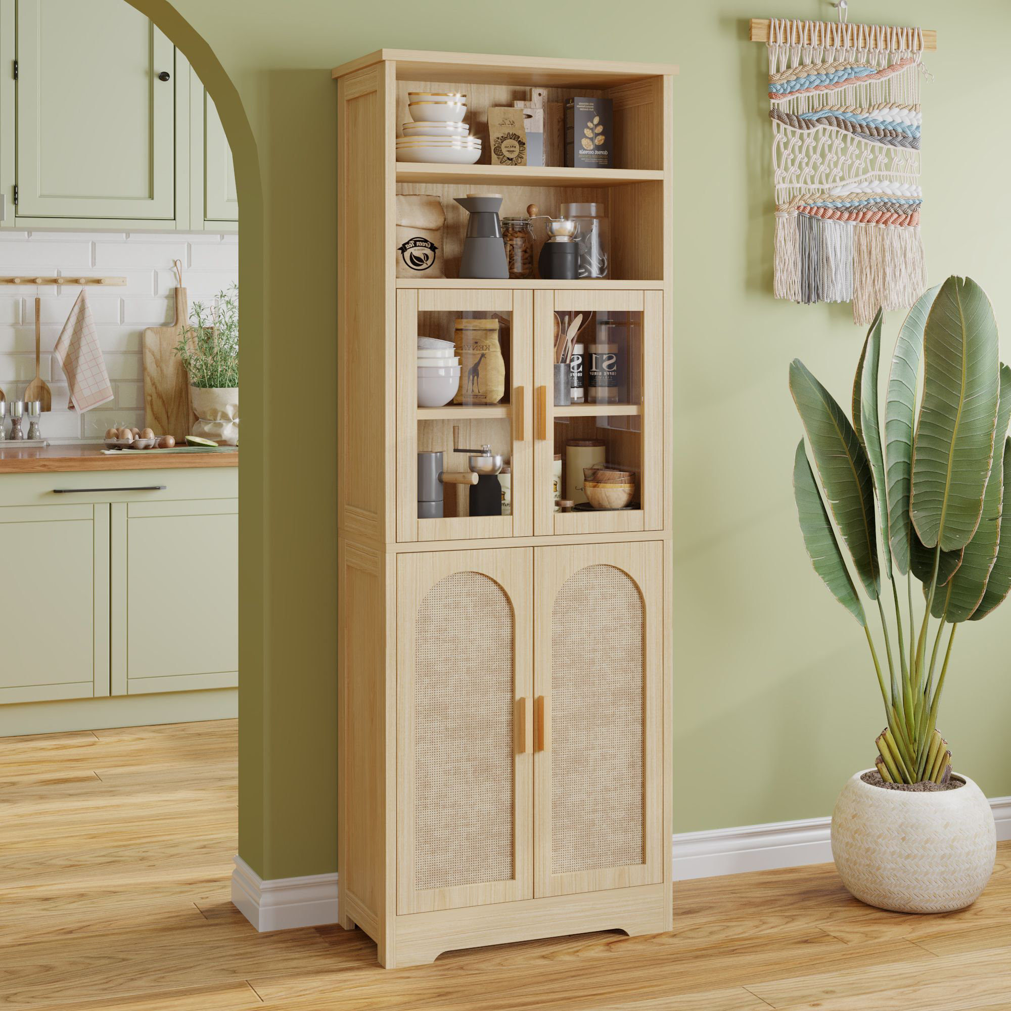 Lark Manor 67" Tall Storage Cabinet - Wayfair Canada