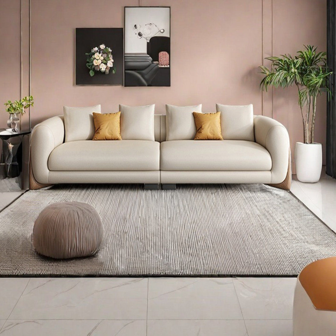 wangling hone Modern minimalist small flat in line sofa | Wayfair